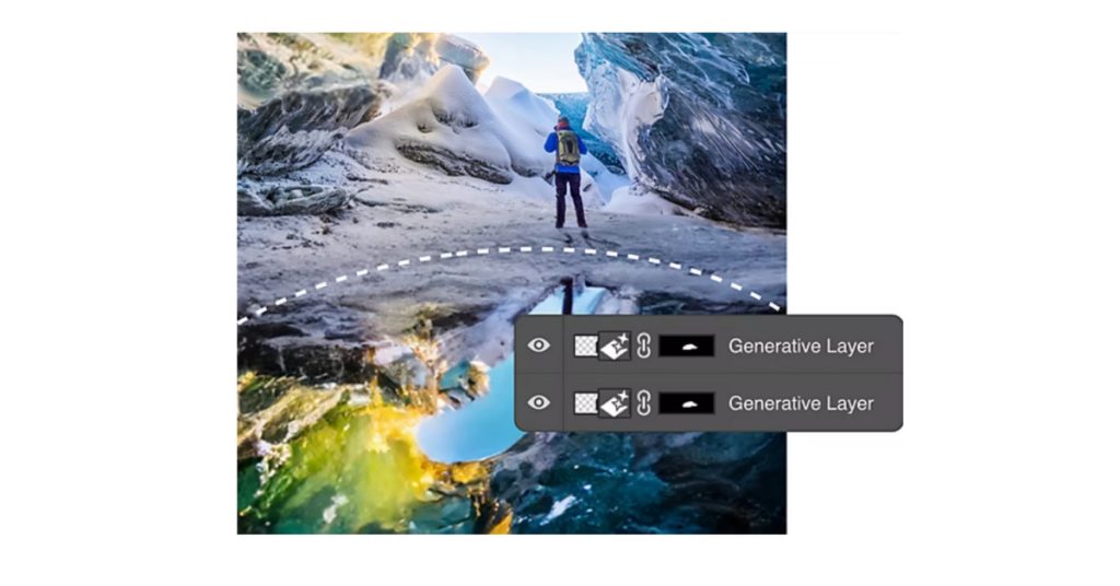 Adobe intègre un outil de remplissage génératif dans Photoshop