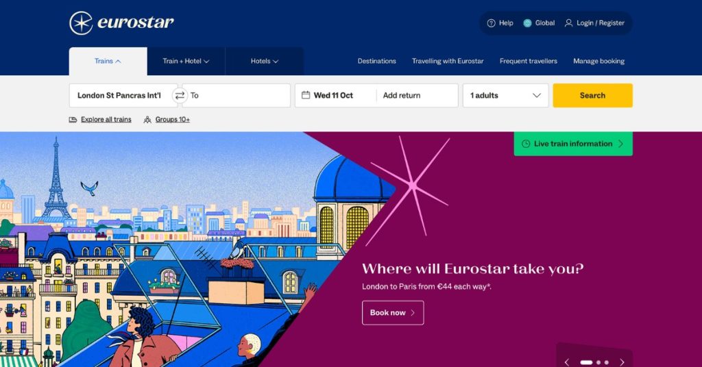 Le nouvel Eurostar s'offre un rebranding complet et une campagne colorée