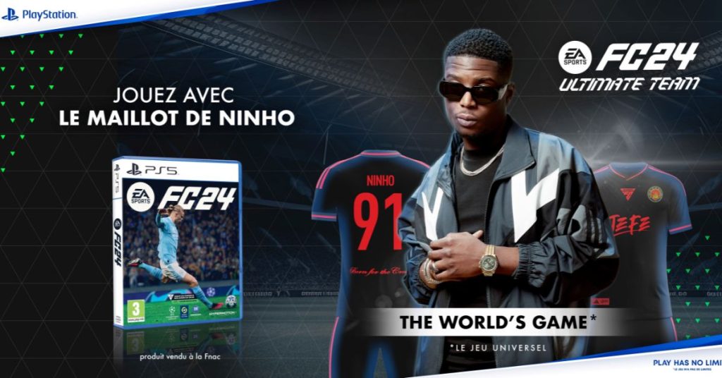 EA SPORTS FC 24 dévoile une collection inédite en collaboration avec Ninho