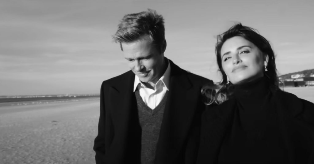 Pénélope Cruz et Brad Pitt jouent pour Chanel